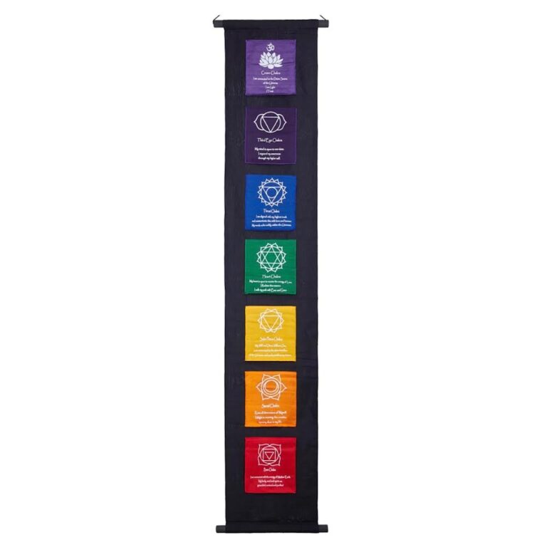 Seven Chakra Zen Banner | Satori Imports